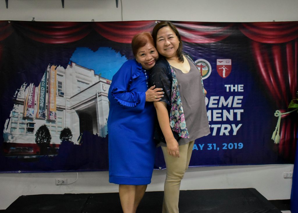 Prof. Busano says good bye to the School of Management